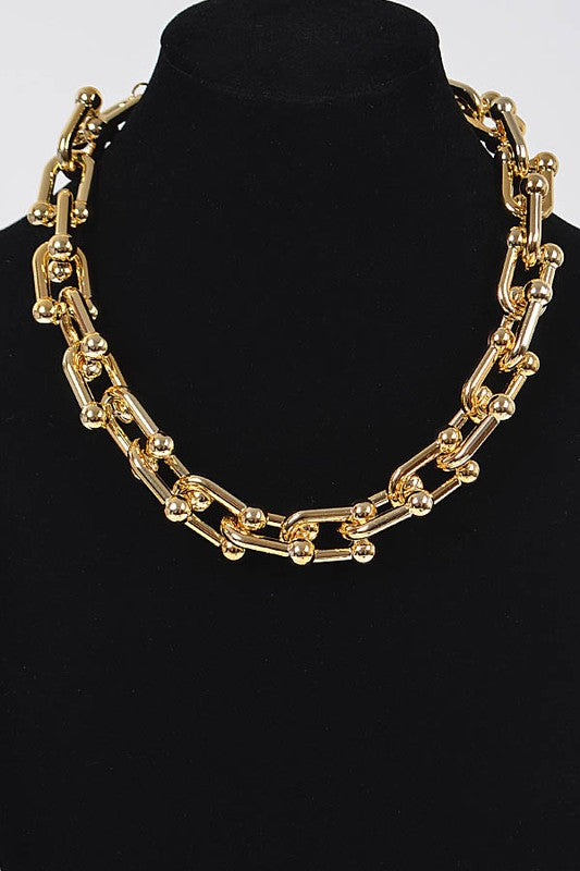 Oversized Chain Necklace – K'Janée Boutique